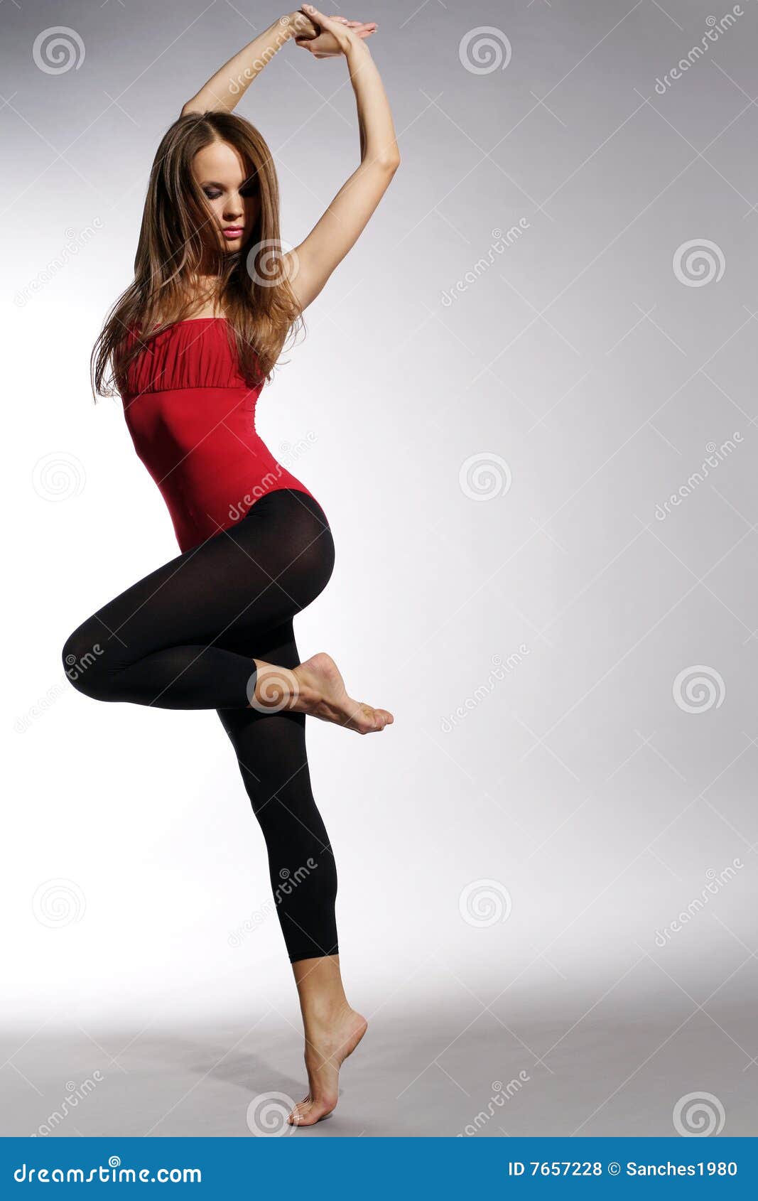 Modern style dancer stock photo. Image of fashion, aerobics - 7657228