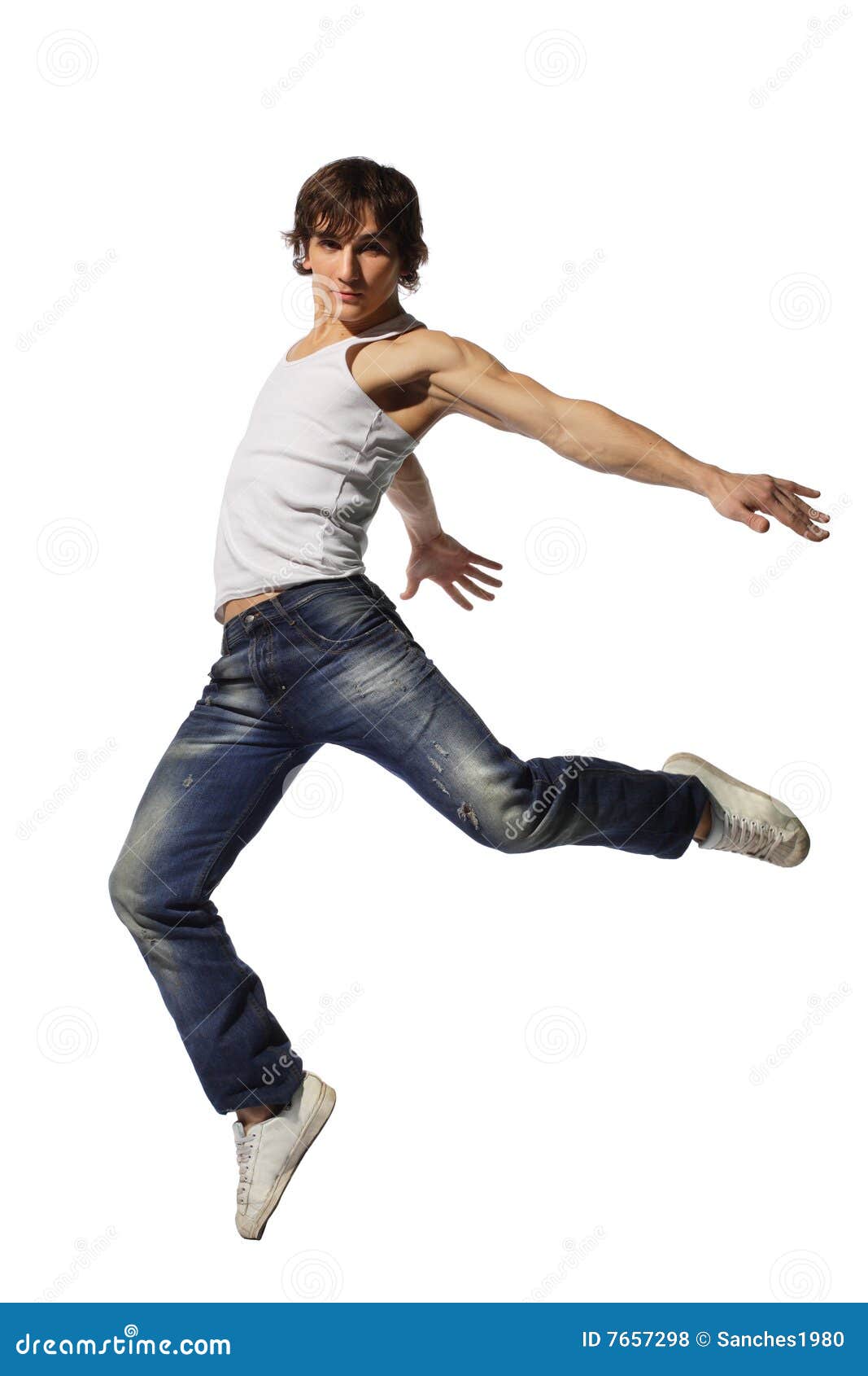 Modern style dancer stock photo. Image of dancer, moving - 7657298