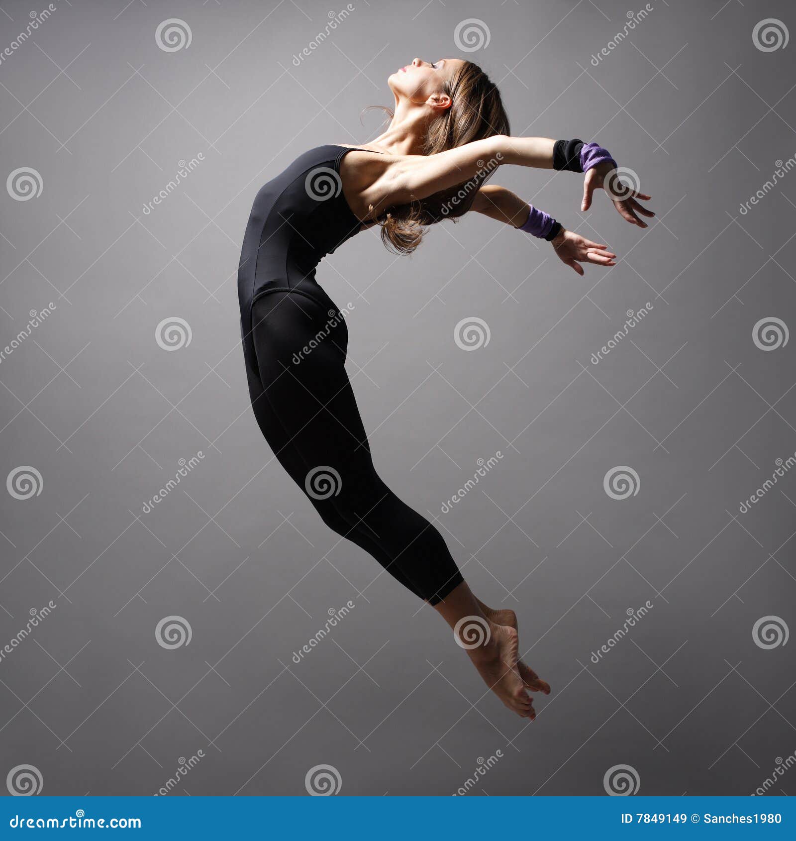 Modern style dancer stock image. Image of movement, female - 7849149
