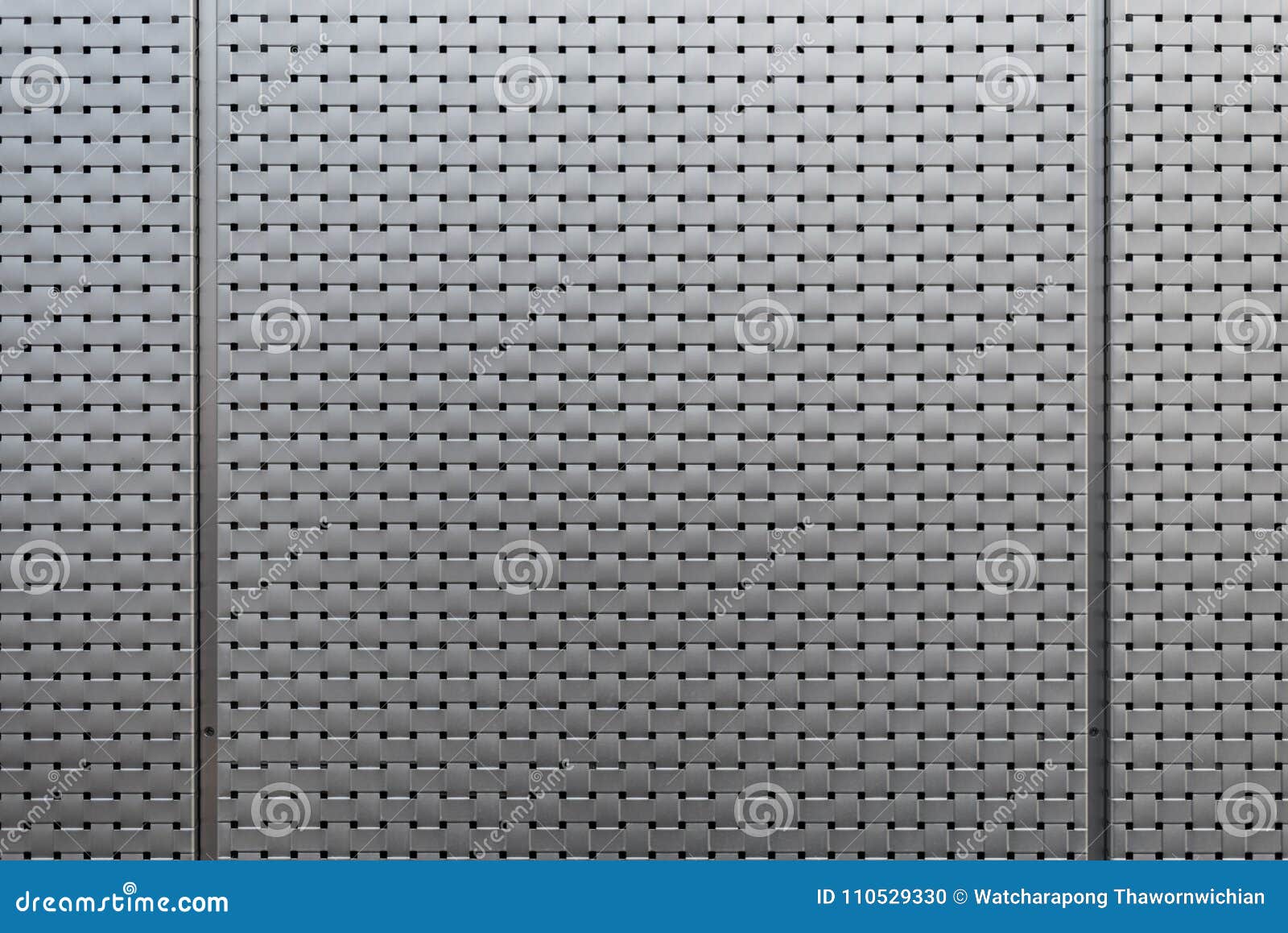 Modern Pattern Metal Pressed Sheet Stock Photo - Image of steel, hole ...