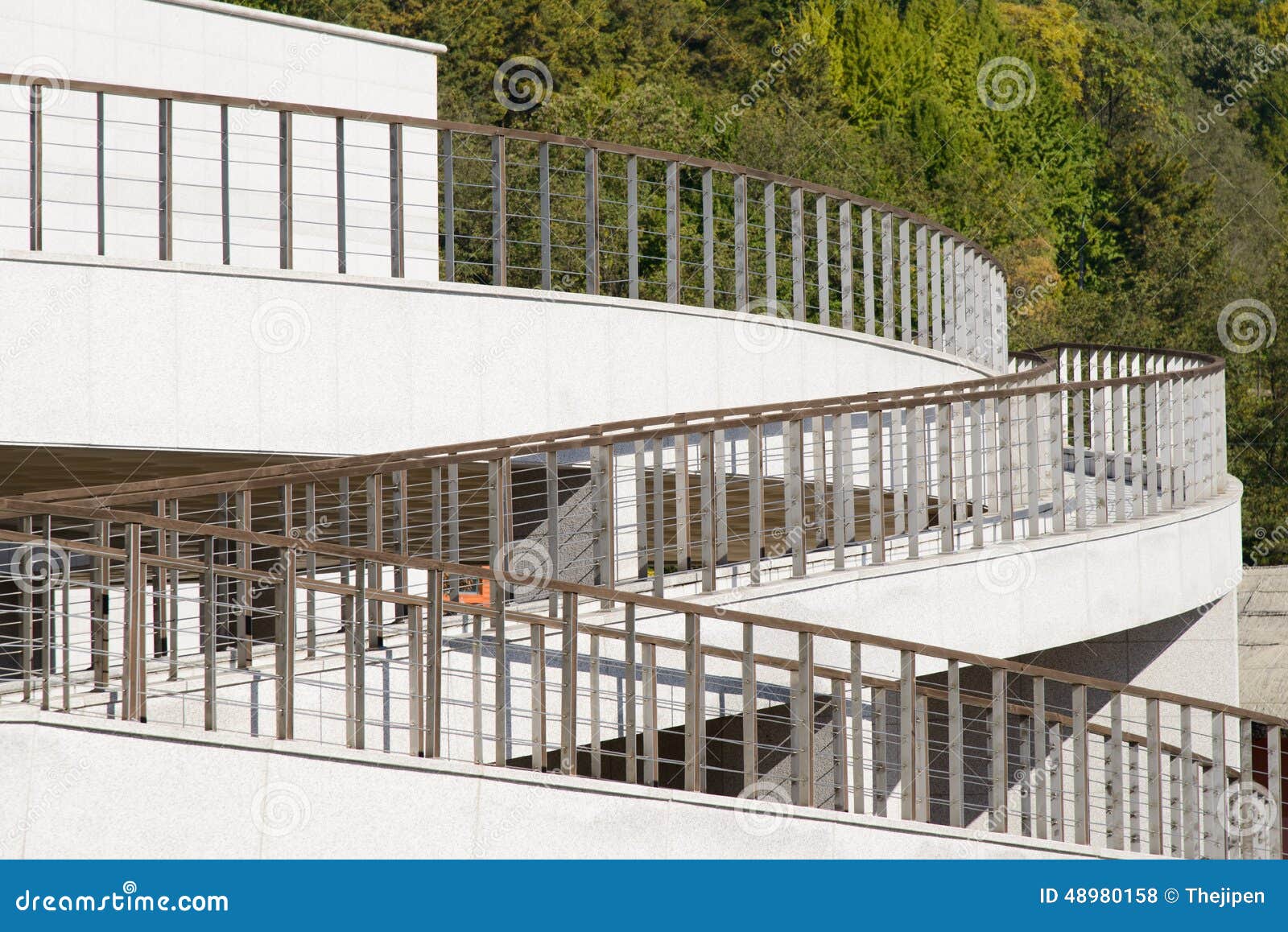 Modern style ramp stock photo. Image of ramp, white, modern - 48980158