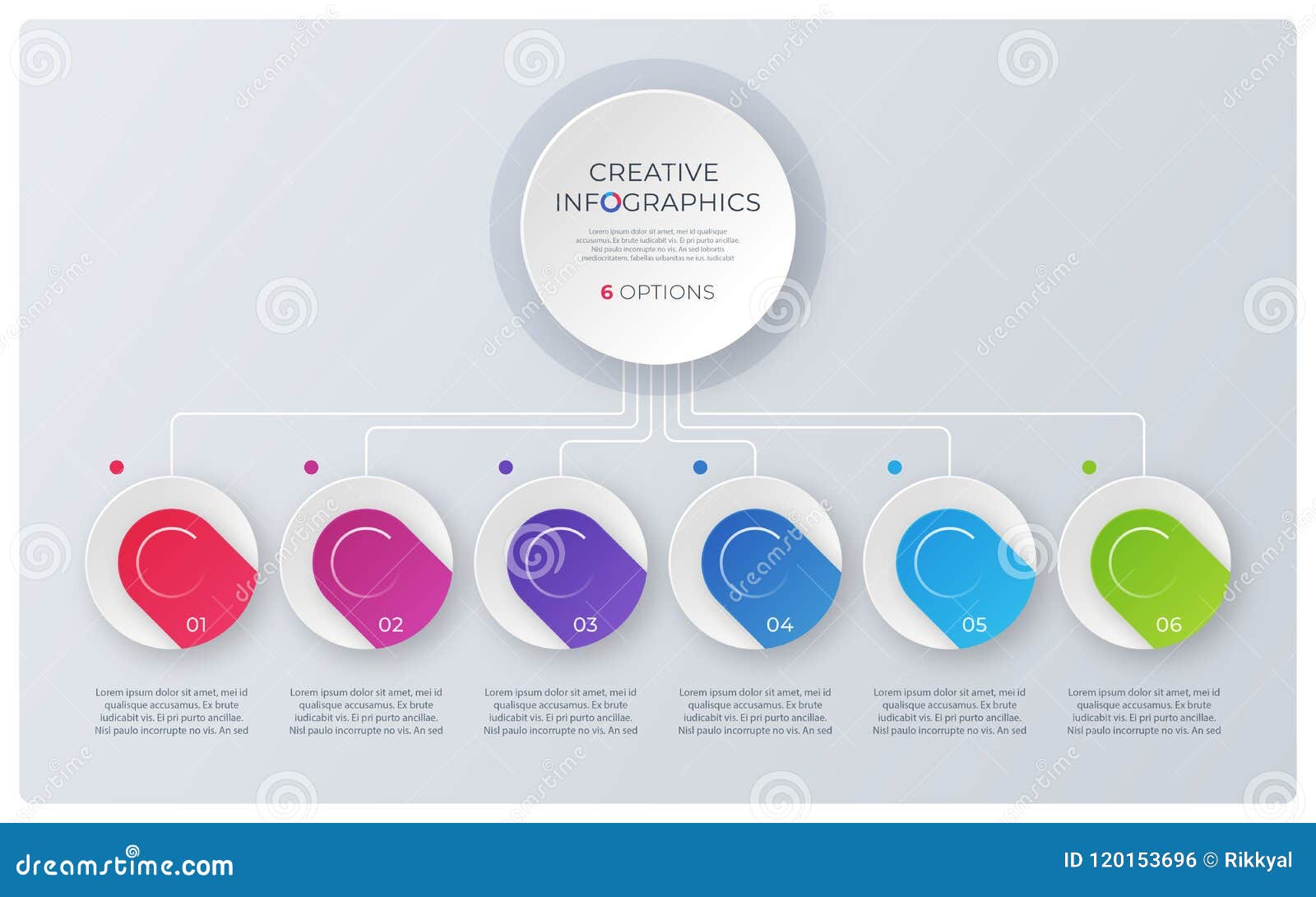 Modern Style Structure Chart, Infographic Design, Visualization Stock ...