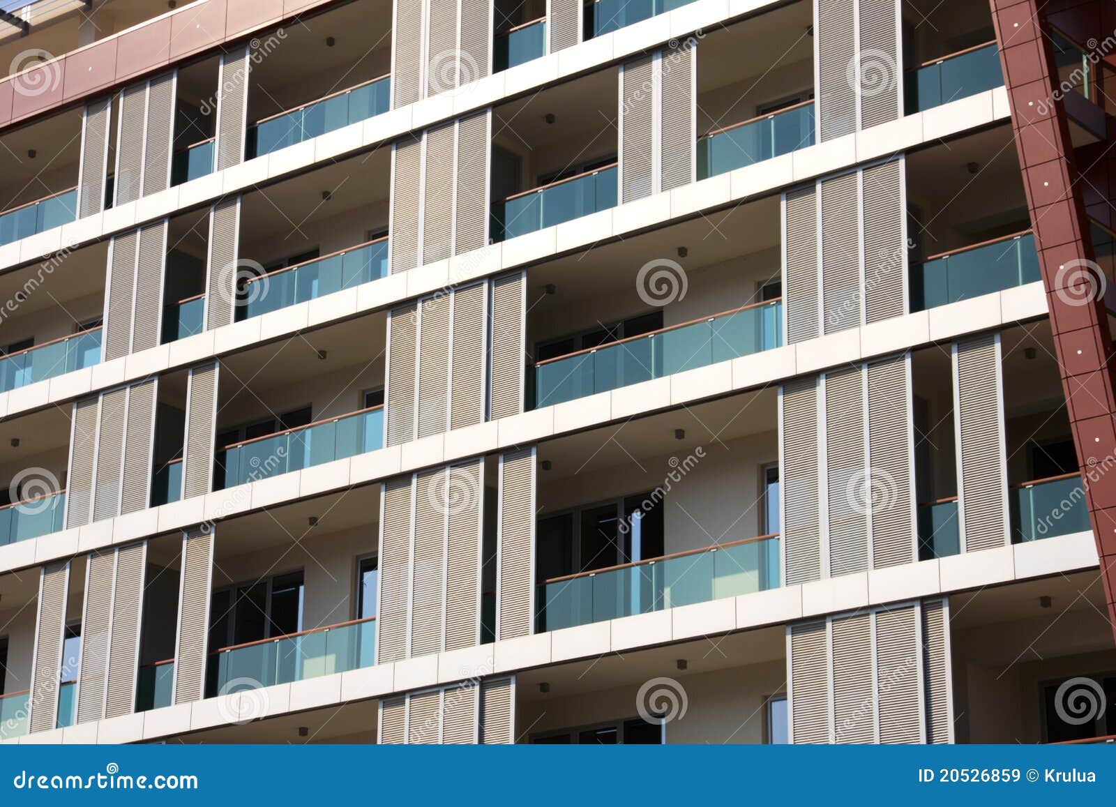 Modern stylish building. stock image. Image of light - 20526859