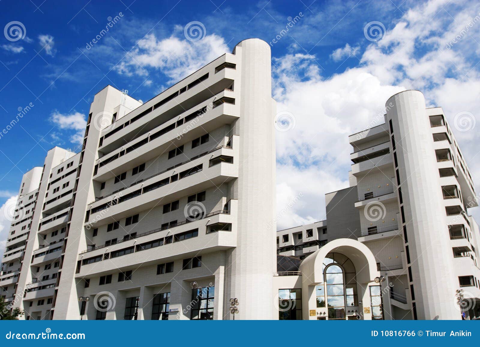 Modern Stylish City Building Stock Photo - Image of estate, high: 10816766