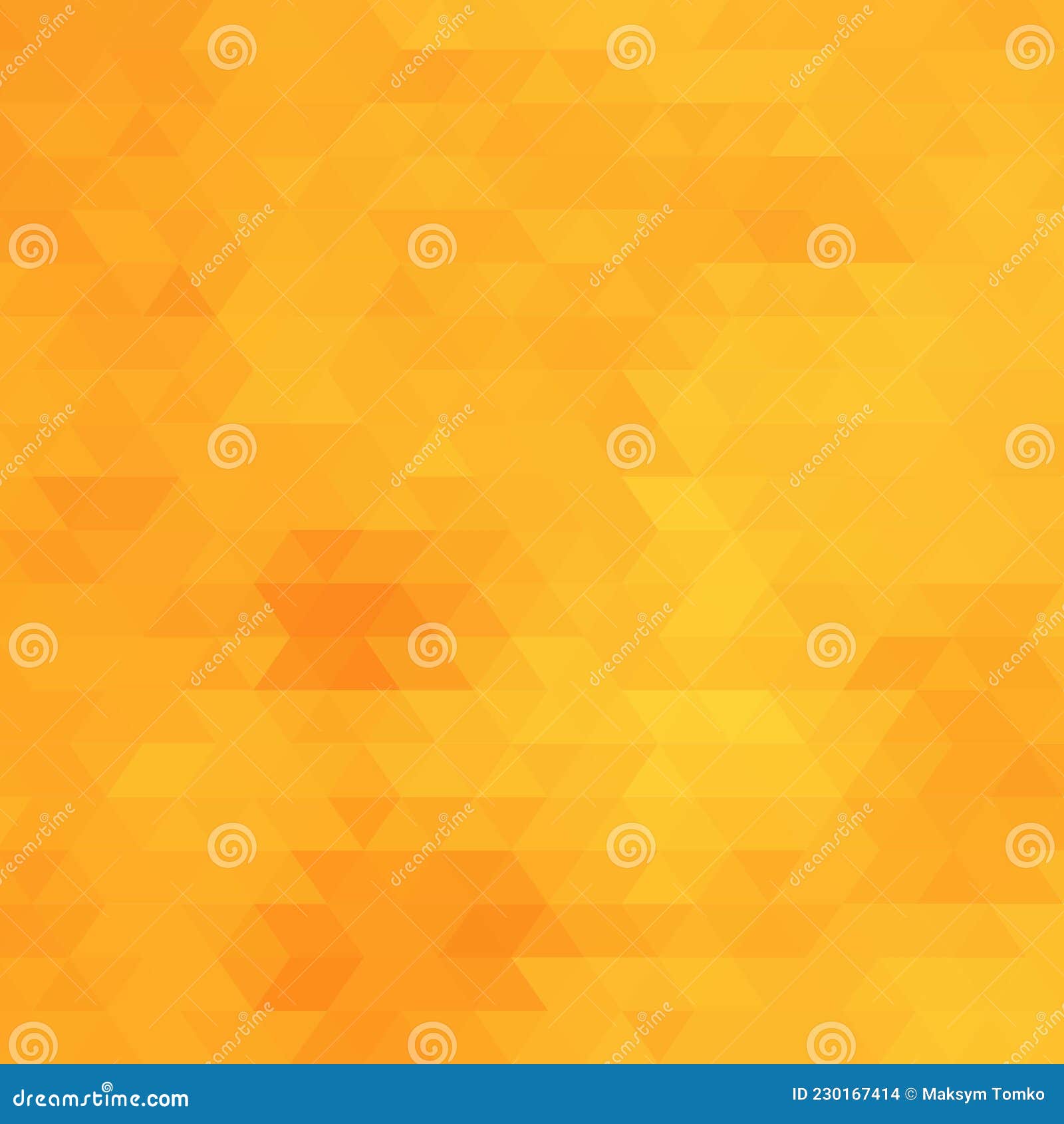 Modern Stylish Geometric Design. Orange Triangular Background. Template for Presentation. ??? 10 ...