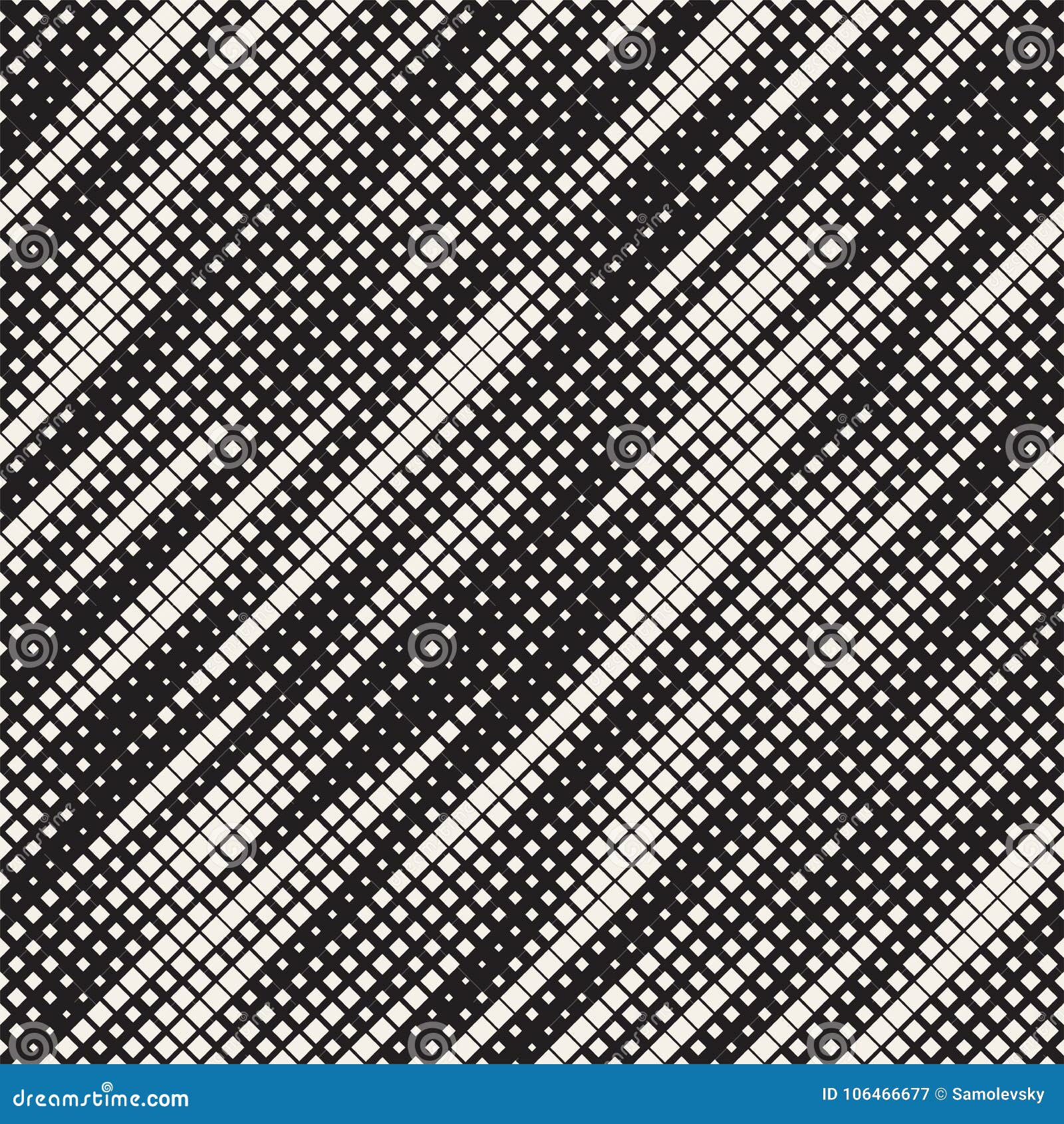 Modern Stylish Halftone Texture. Endless Abstract Background with ...