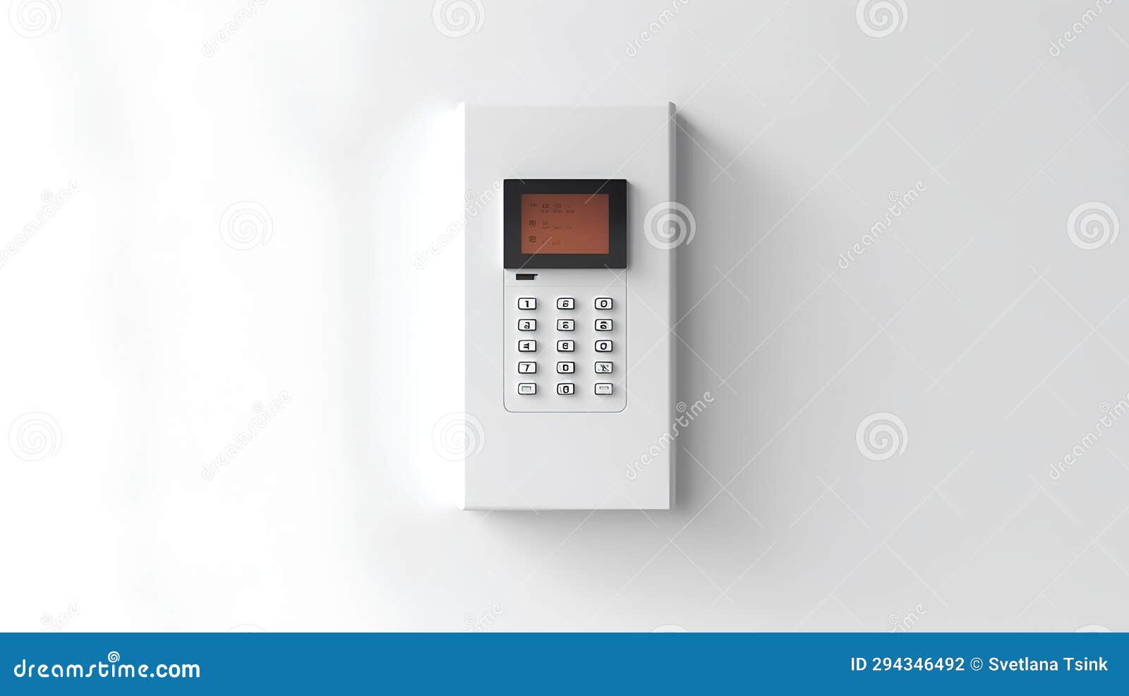 Modern Stylish Intercom with a Camera in the Entrance of the House ...