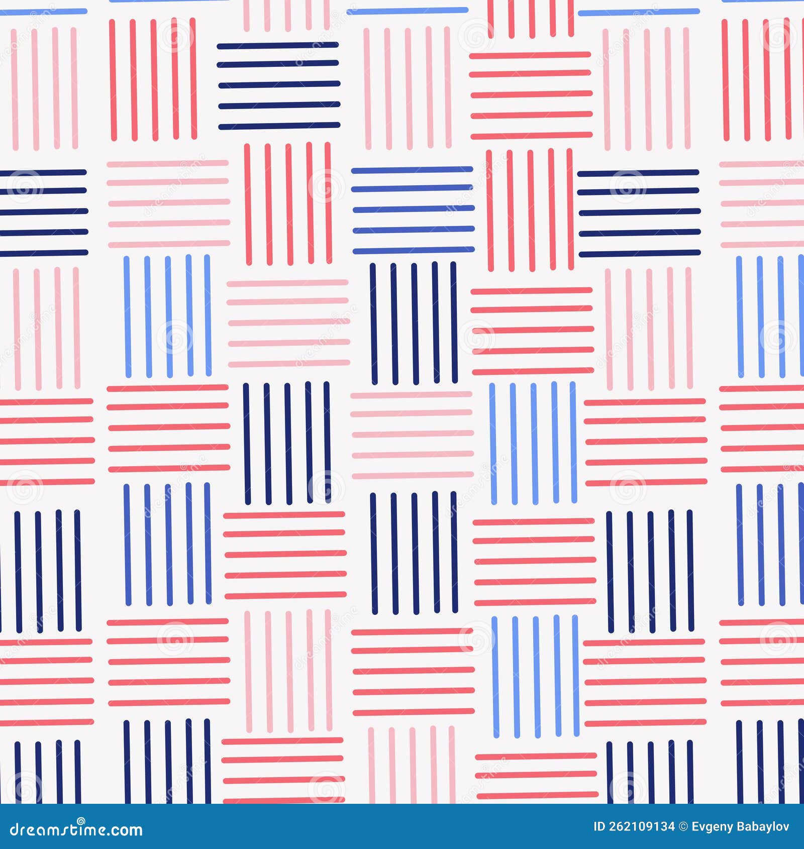 Modern Stylish Pattern Vertical and Horizontal Colored Lines on a White ...
