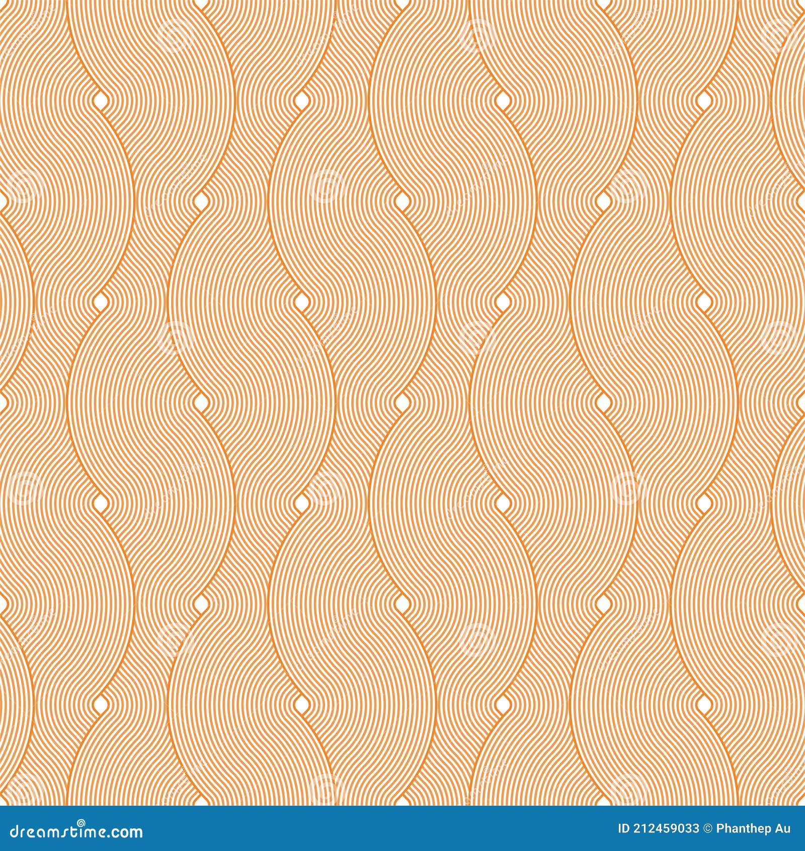Repeating Wavy Stripes Vector Pattern Stock Vector - Illustration of ...