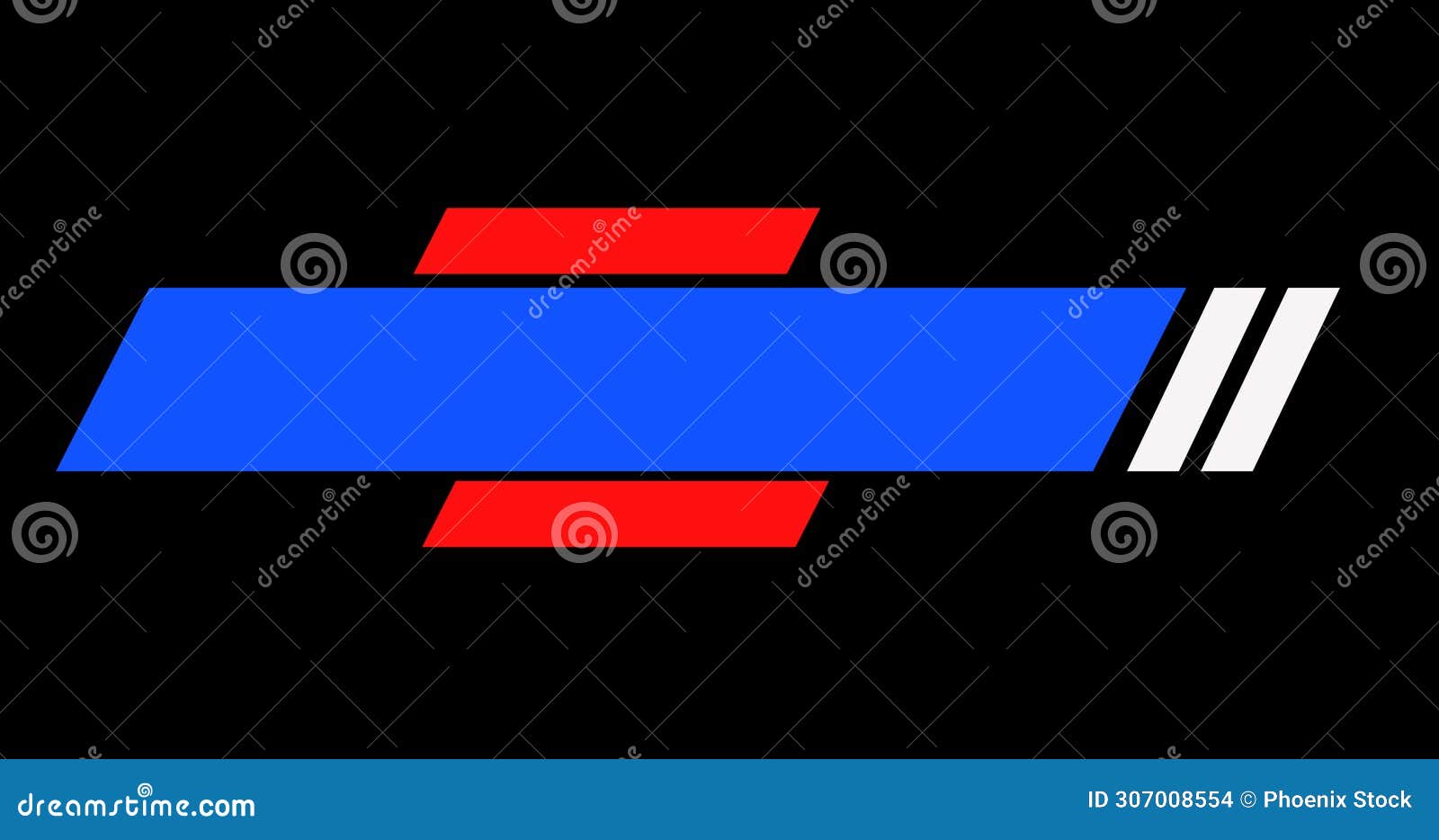 Modern Stylish Speed Lower Third with Empty Copy Space for Writing ...