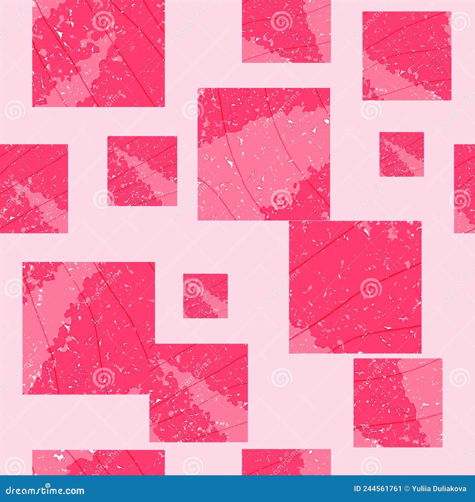 Modern Stylish Texture. Endless Abstract Background with Random Square ...