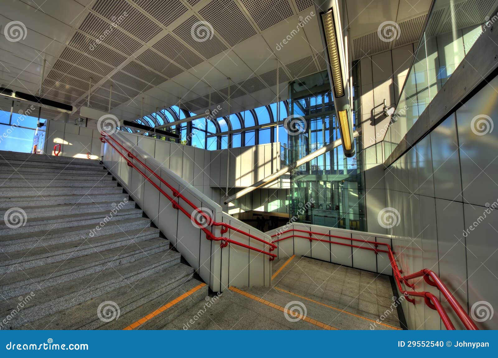 Modern subway stock photo. Image of abstract, wide, geometric - 29552540