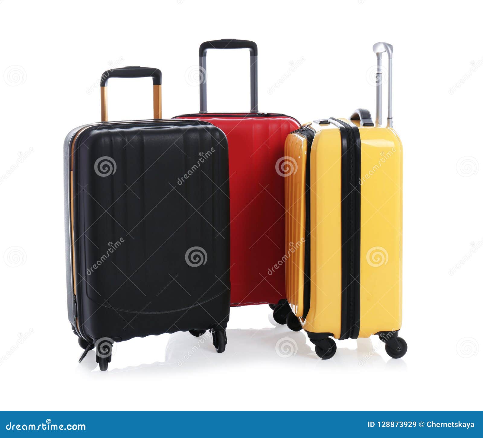 Modern Suitcases for Travelling Stock Image - Image of modern, holiday ...