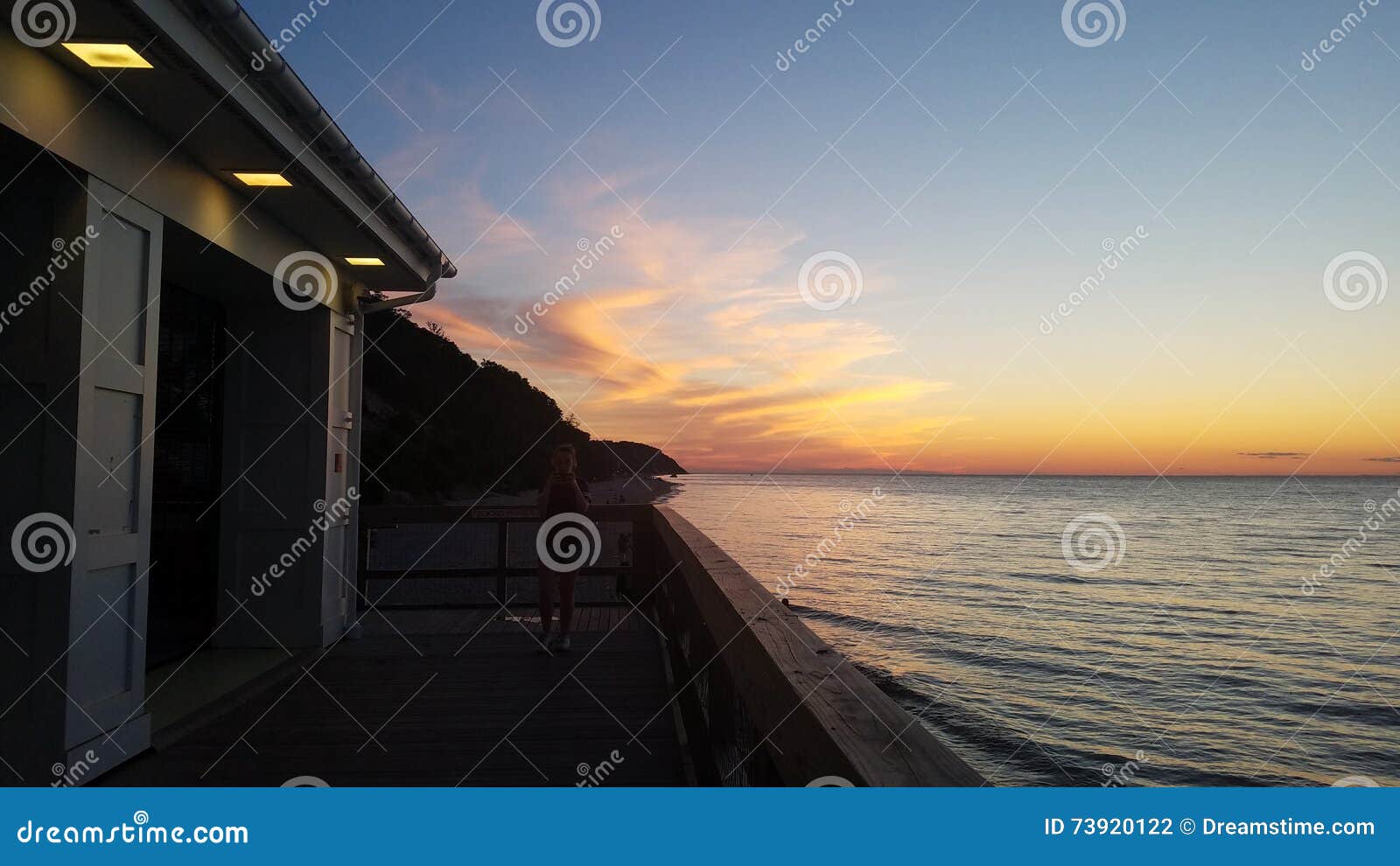 Modern sunset editorial photography. Image of water, modern - 73920122