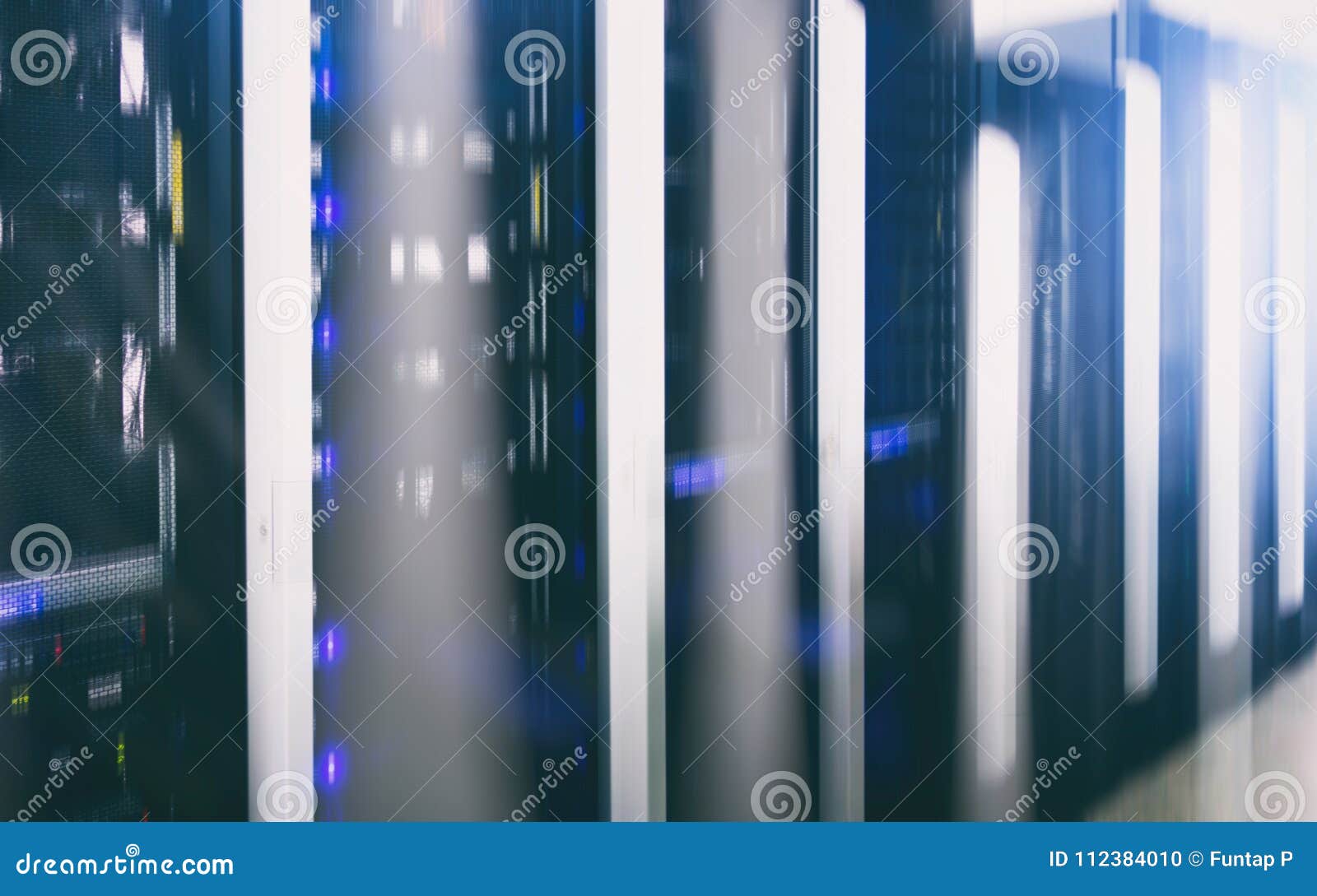 Modern Supercomputers in Computational Data Center. Stock Photo - Image of equipment, modern ...