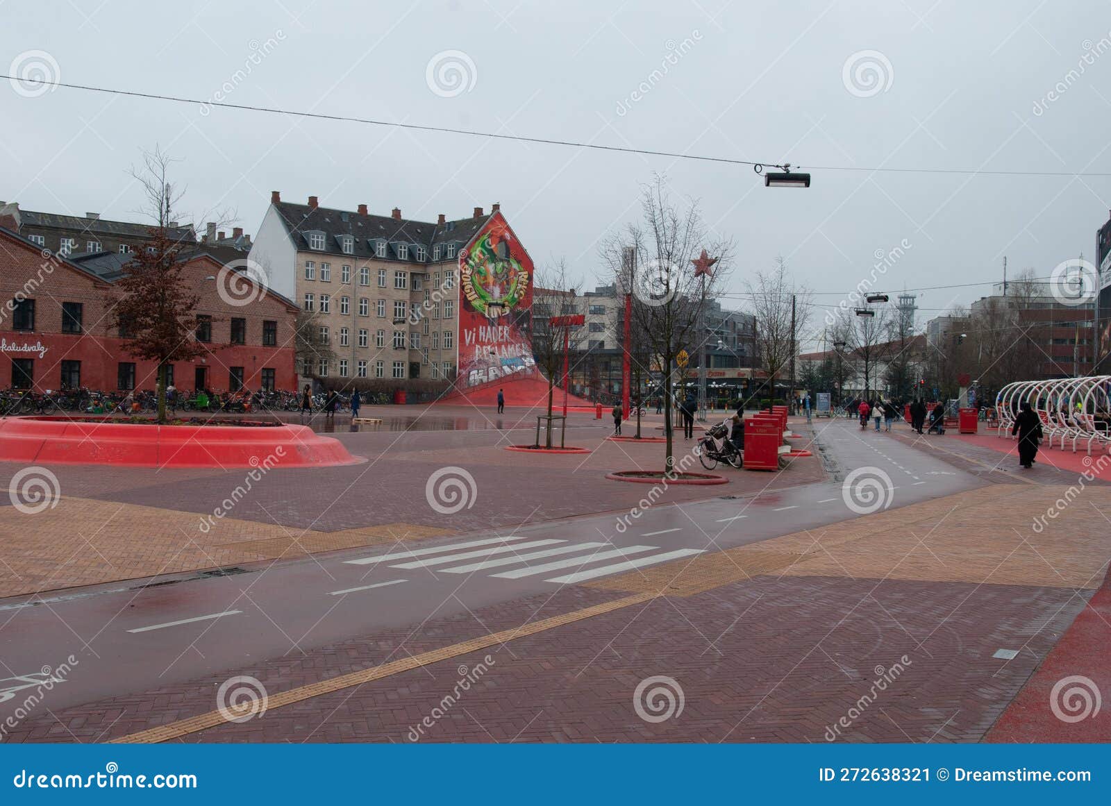Superkillen Park in Copenhagen Editorial Photo - Image of street, walk ...