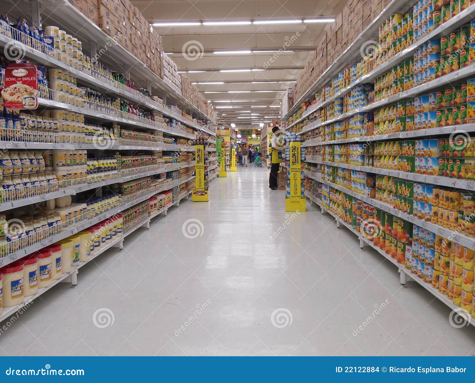 Modern supermarket editorial stock image. Image of modern - 22122884