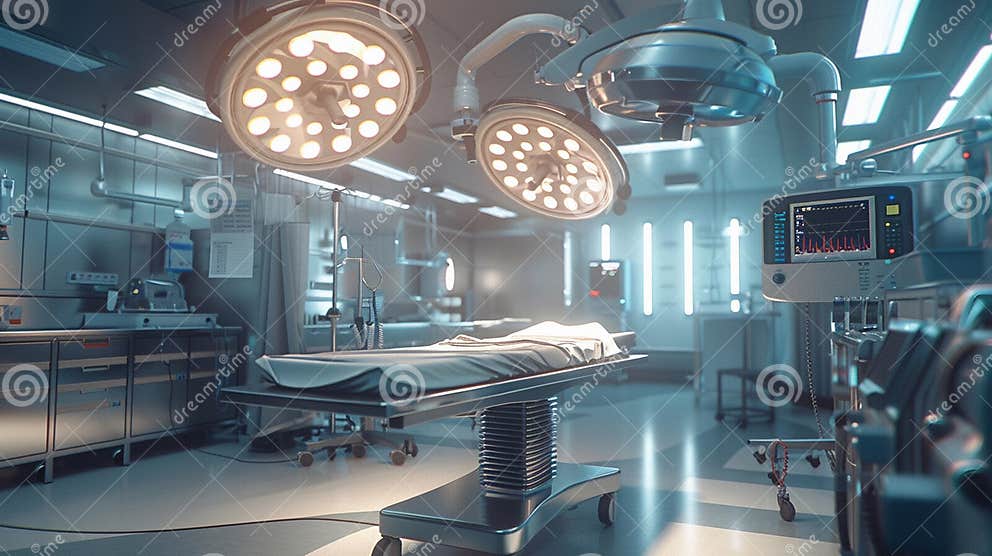 Modern Surgical Suite Modern Medical Room Background, Hight Quality ...