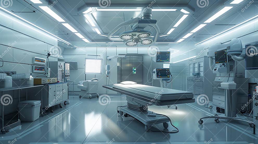Modern Surgical Suite Modern Medical Room Background, Hight Quality ...