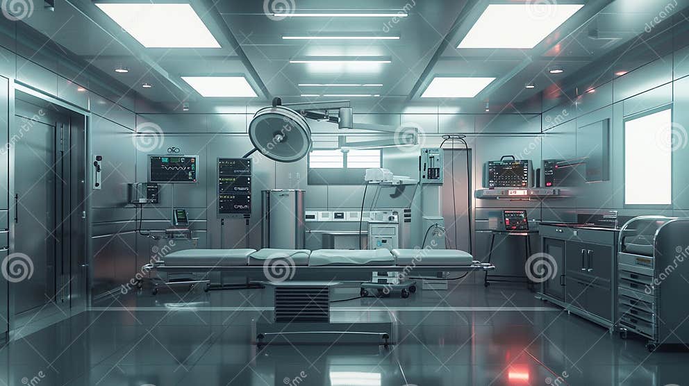 Modern Surgical Suite Modern Medical Room Background, Hight Quality ...