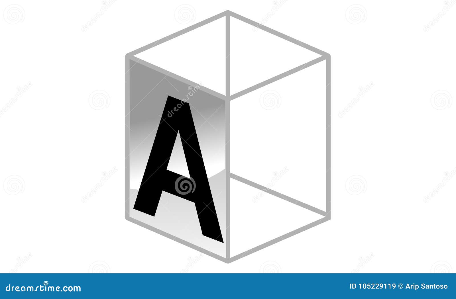 Modern Symbol Solution Letter a Stock Vector - Illustration of isolated ...