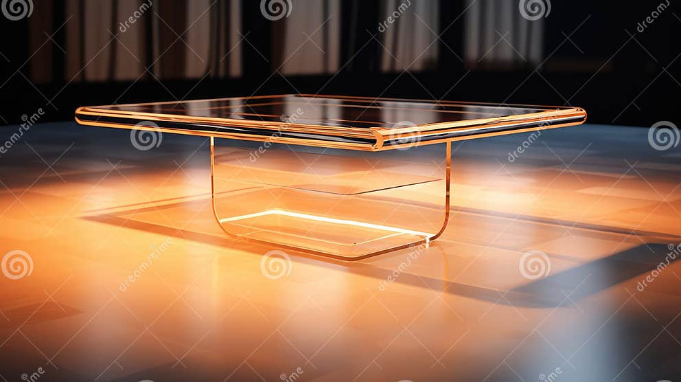 Modern table surface stock illustration. Illustration of interior ...