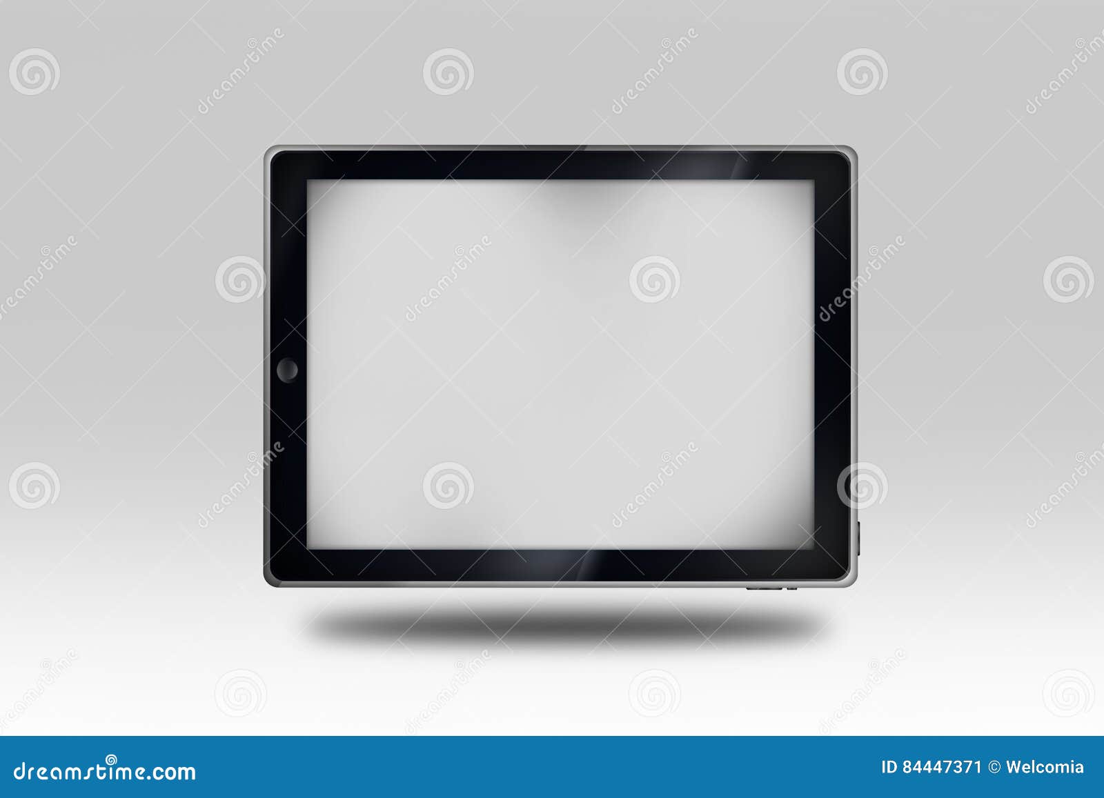 Modern Tablet Illustration stock illustration. Illustration of isolated ...