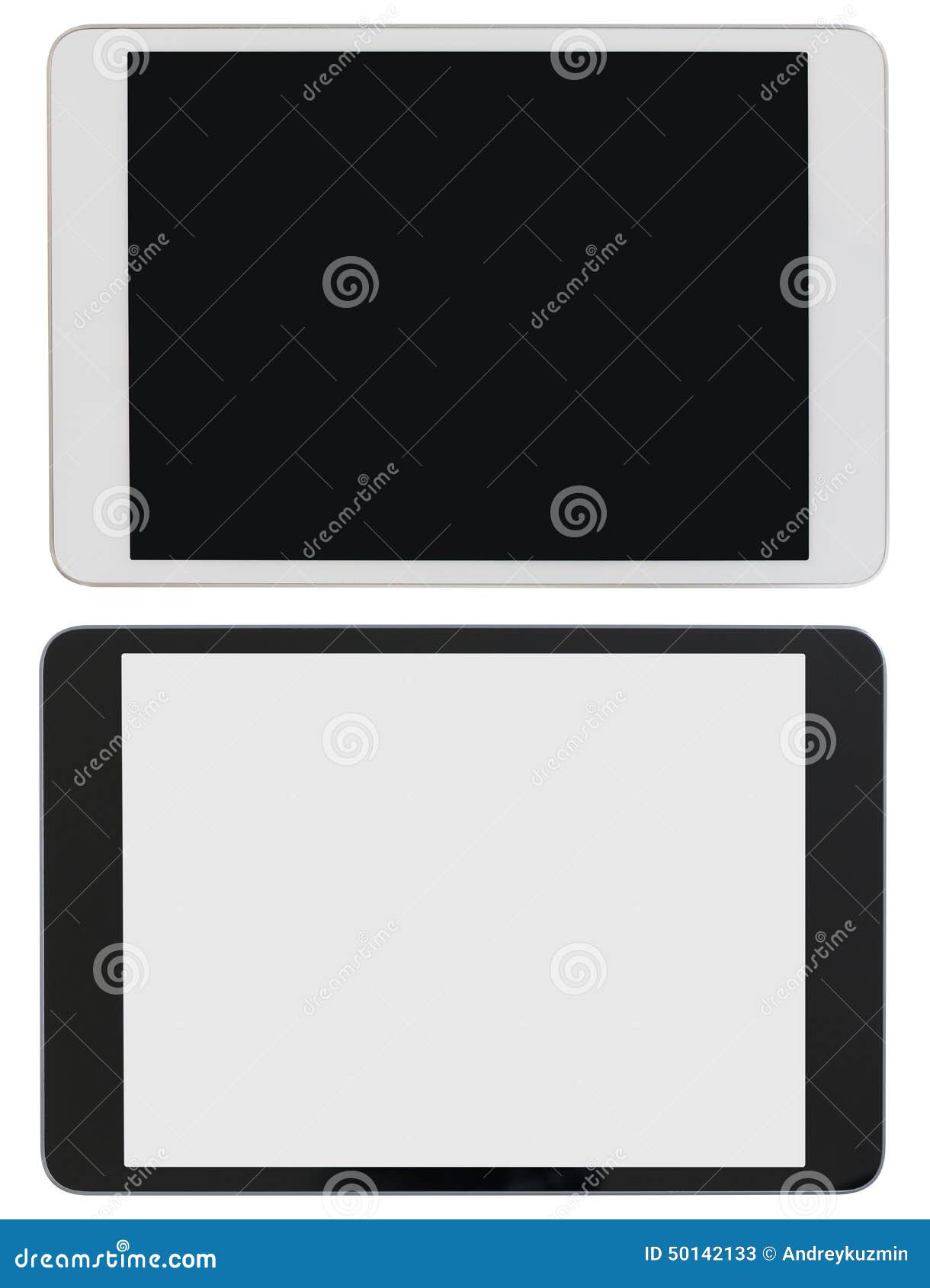 Modern Tablet PC or Ipad Photo Isolated with Stock Illustration ...