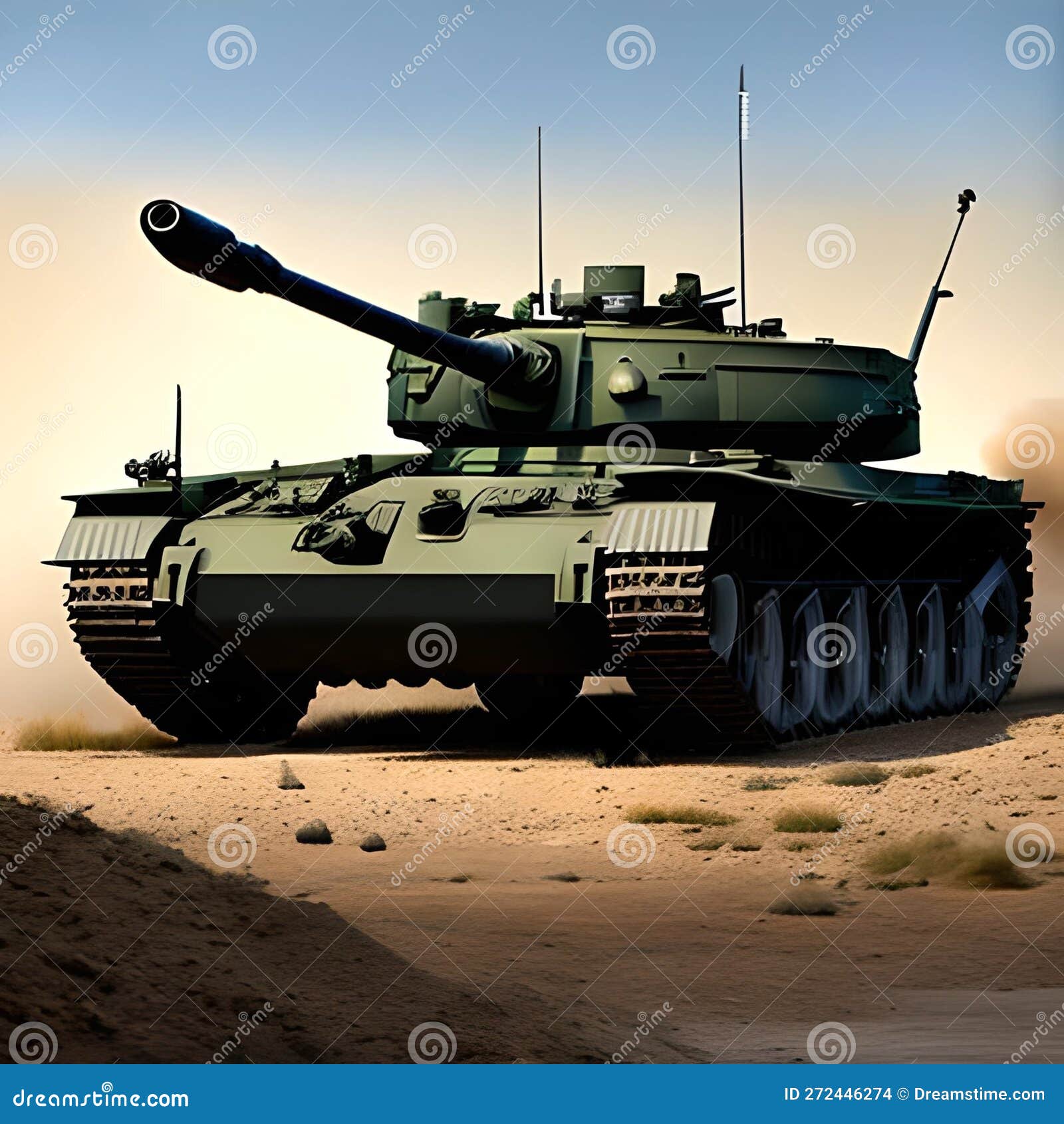 Modern tank m1 a2 abrams stock illustration. Illustration of weapon ...