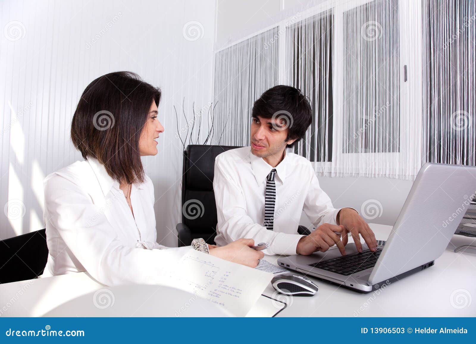 Modern team at the office stock image. Image of business - 13906503