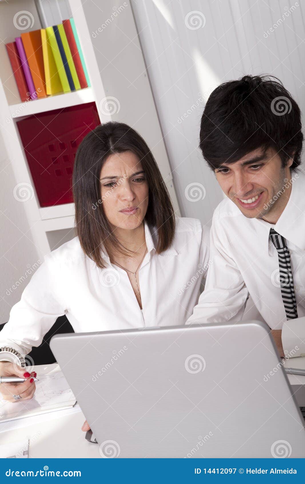Modern team at the office stock image. Image of executive - 14412097