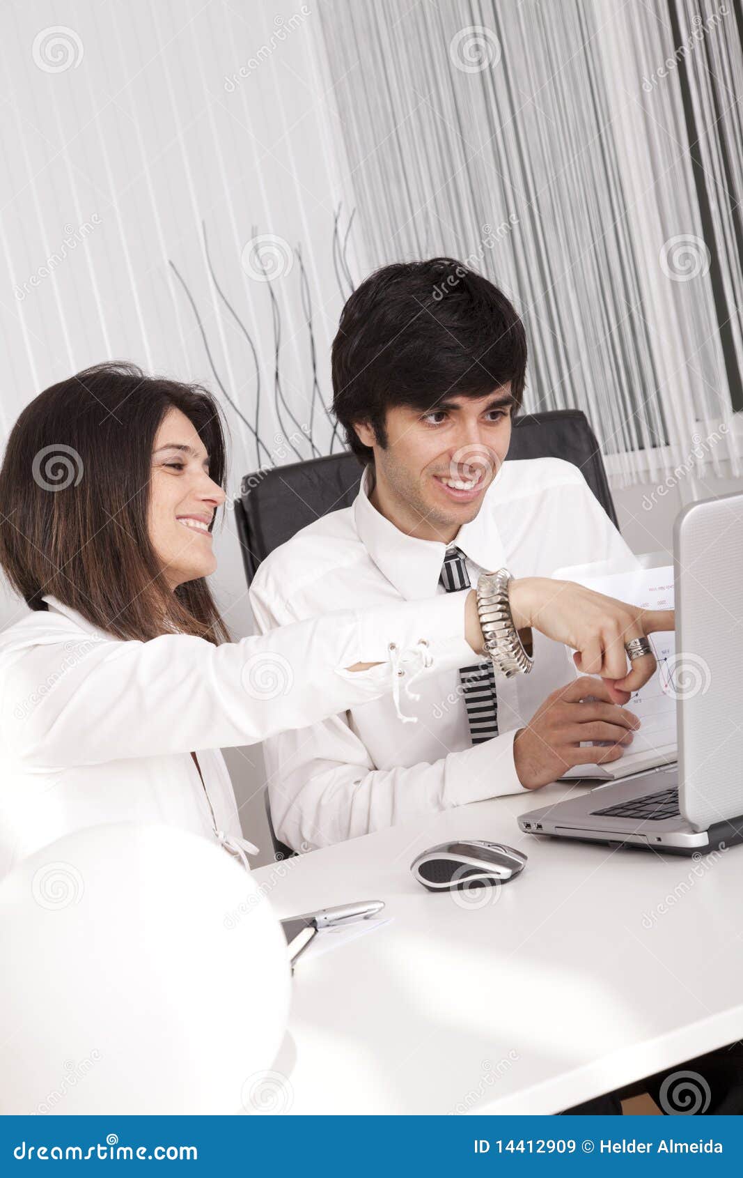Modern team at the office stock image. Image of beautiful - 14412909