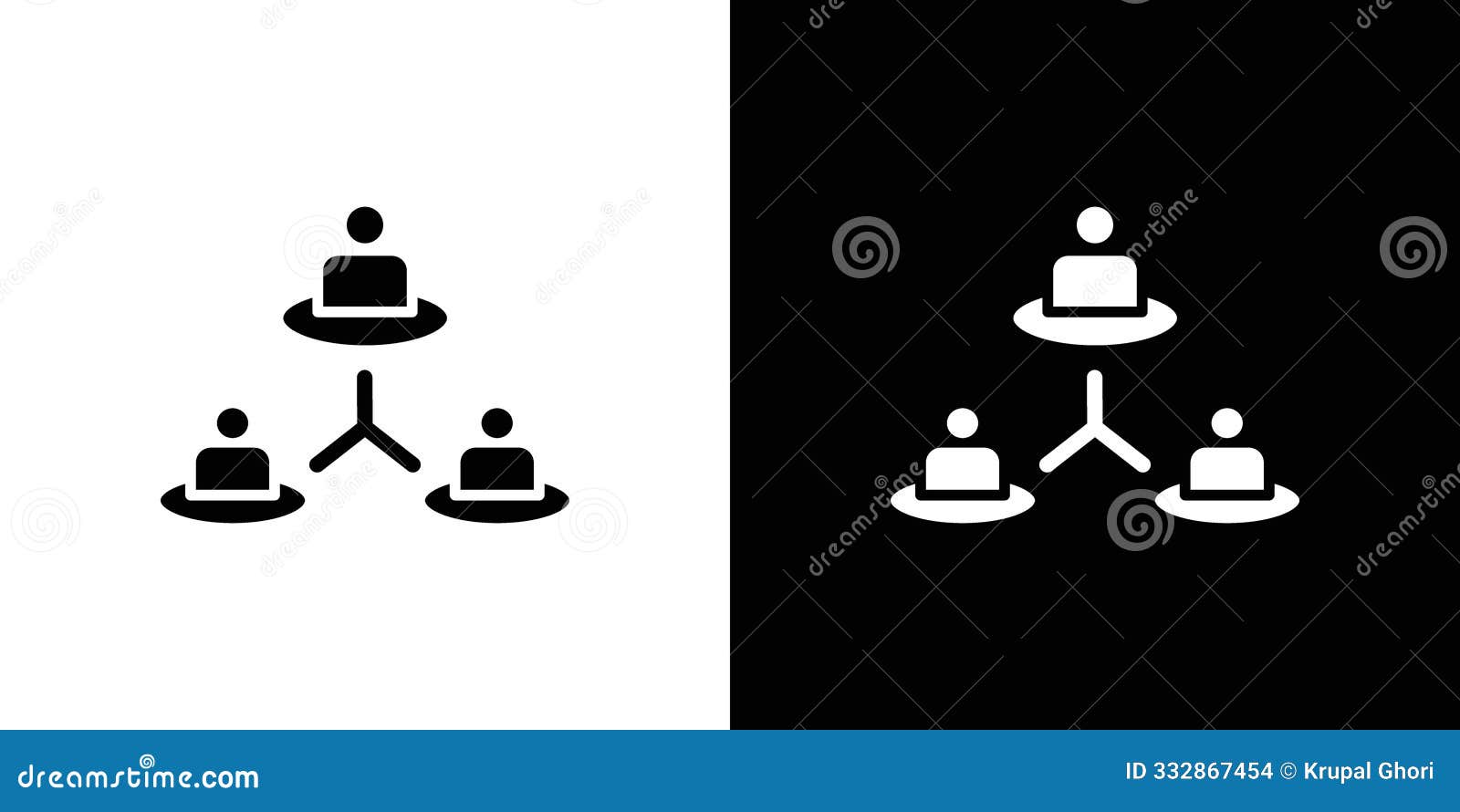 Modern Teamwork Icon Logo Set Vector Stock Vector - Illustration of ...