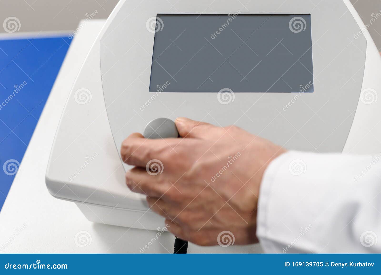 Modern tecar machine stock image. Image of physiotherapy - 169139705