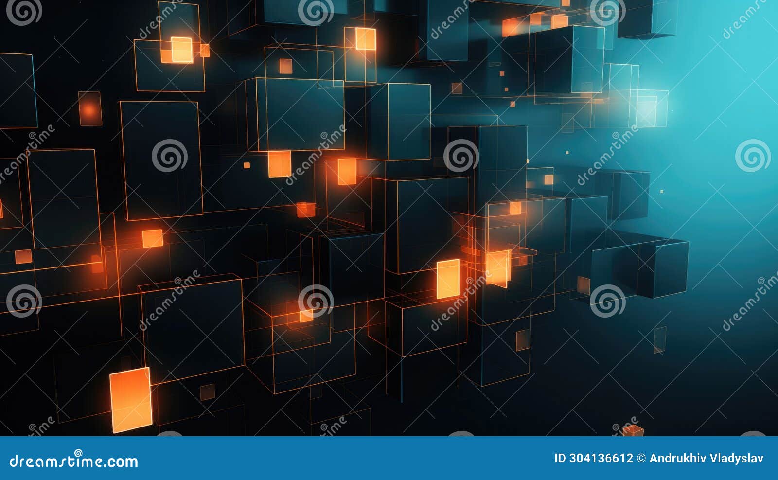 Modern Tech Abstract Background, Abstract Illustration Stock ...