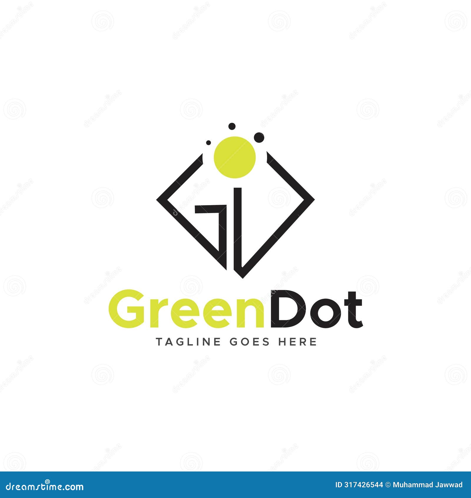 Modern Tech Logo Design, Technology Template Logo Design, GD Letter ...