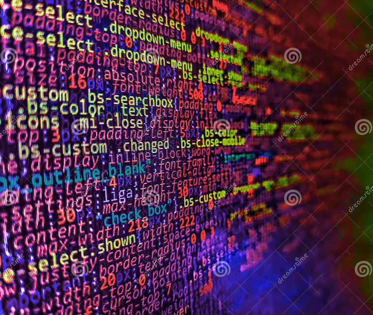 Modern Tech Programing Workflow Abstract Algorithm Concept Software Developer Programming Code