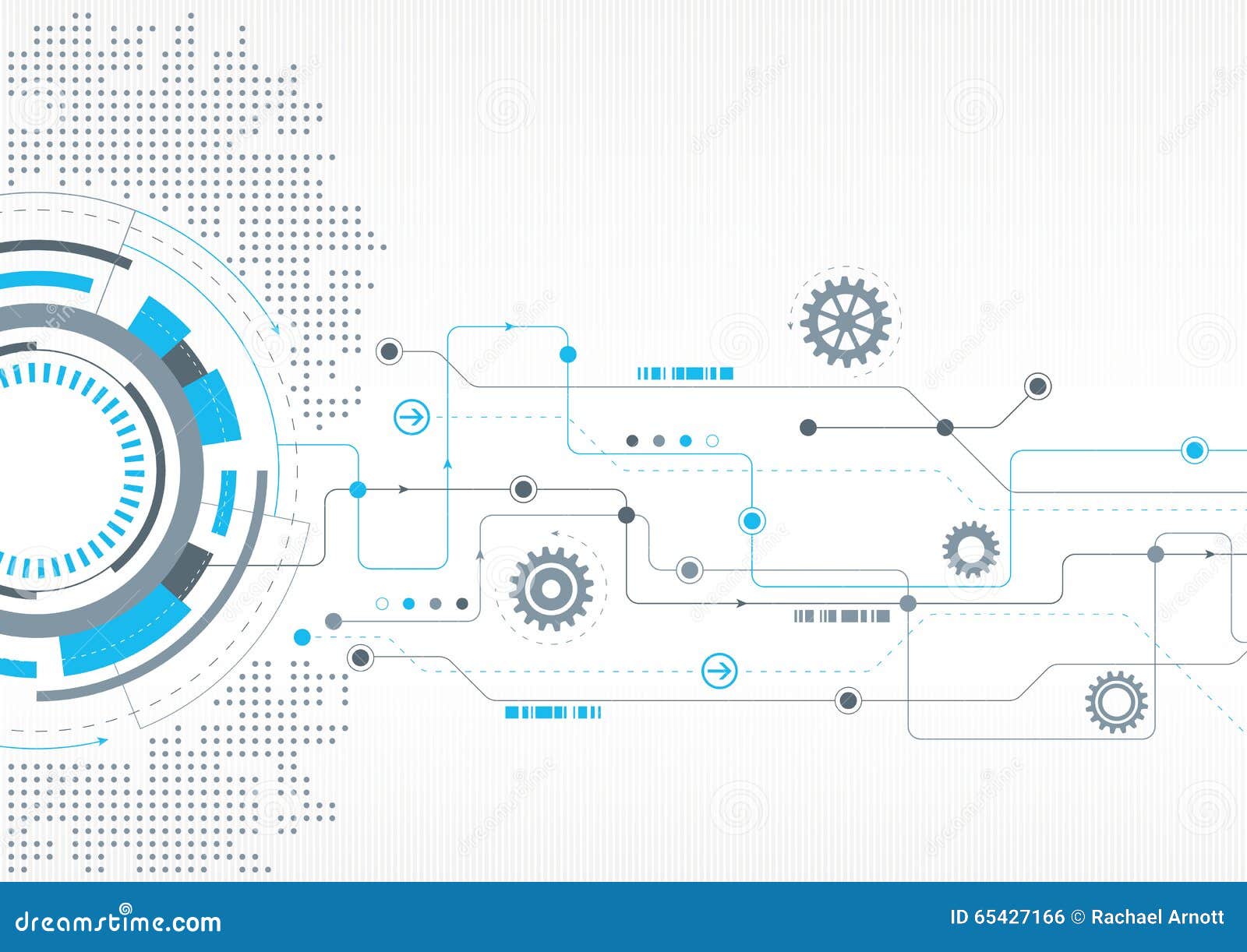 Modern Technical Design stock vector. Illustration of arrow - 65427166