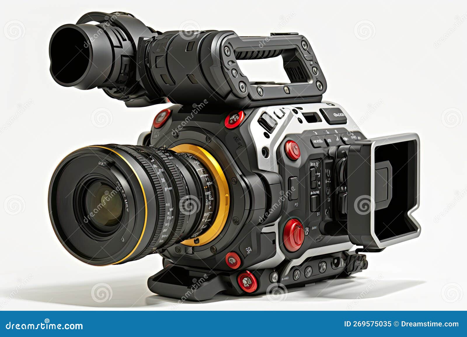 Modern Technological Video Camera for Broadcasting. Generative Ai Stock ...