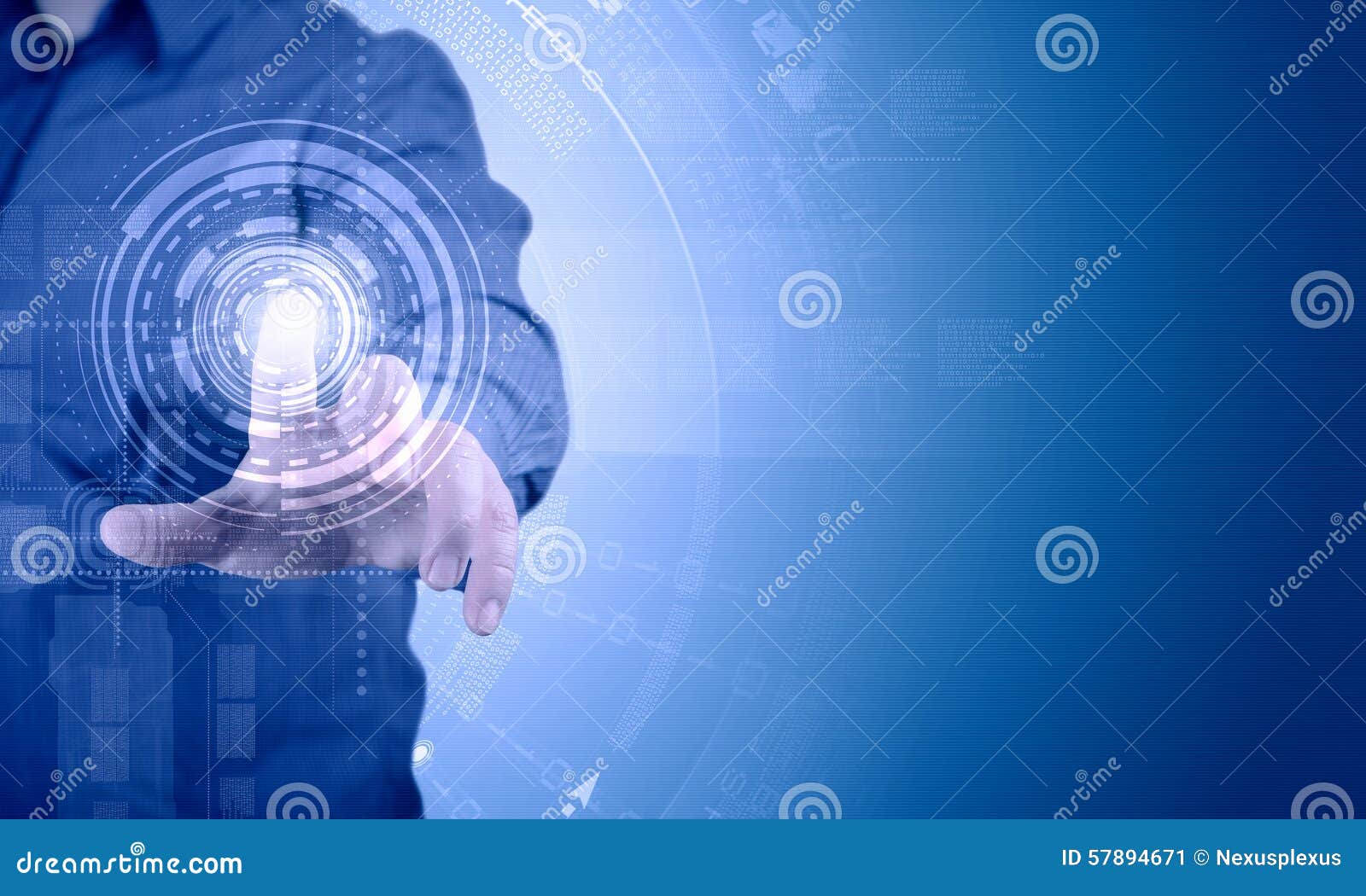 Modern Technologies in Business Stock Image - Image of communication ...