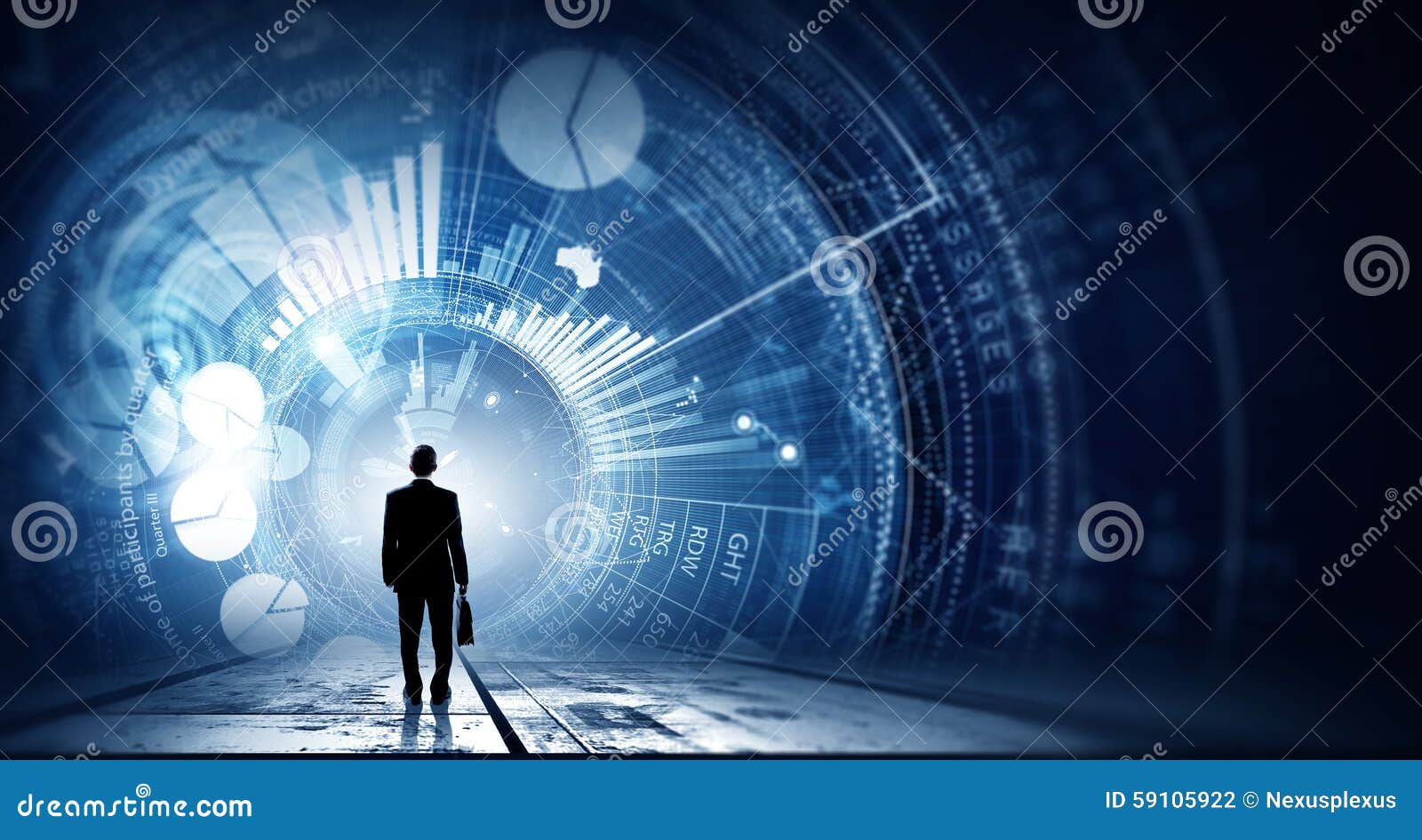 Modern Technologies in Business Stock Photo - Image of modern, media ...