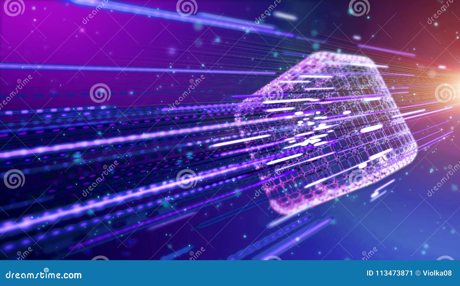 Network Internet Media Communication Stock Illustration - Illustration ...