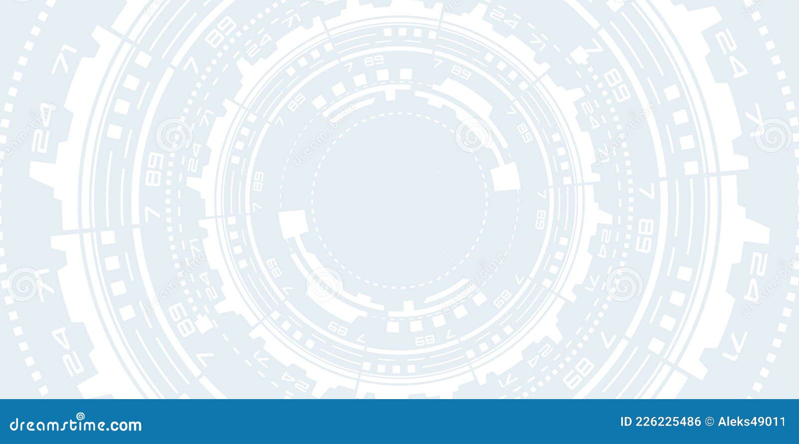 Technologies Of The Future.Hud Futuristic .Technical Drawing.Fantastic ...