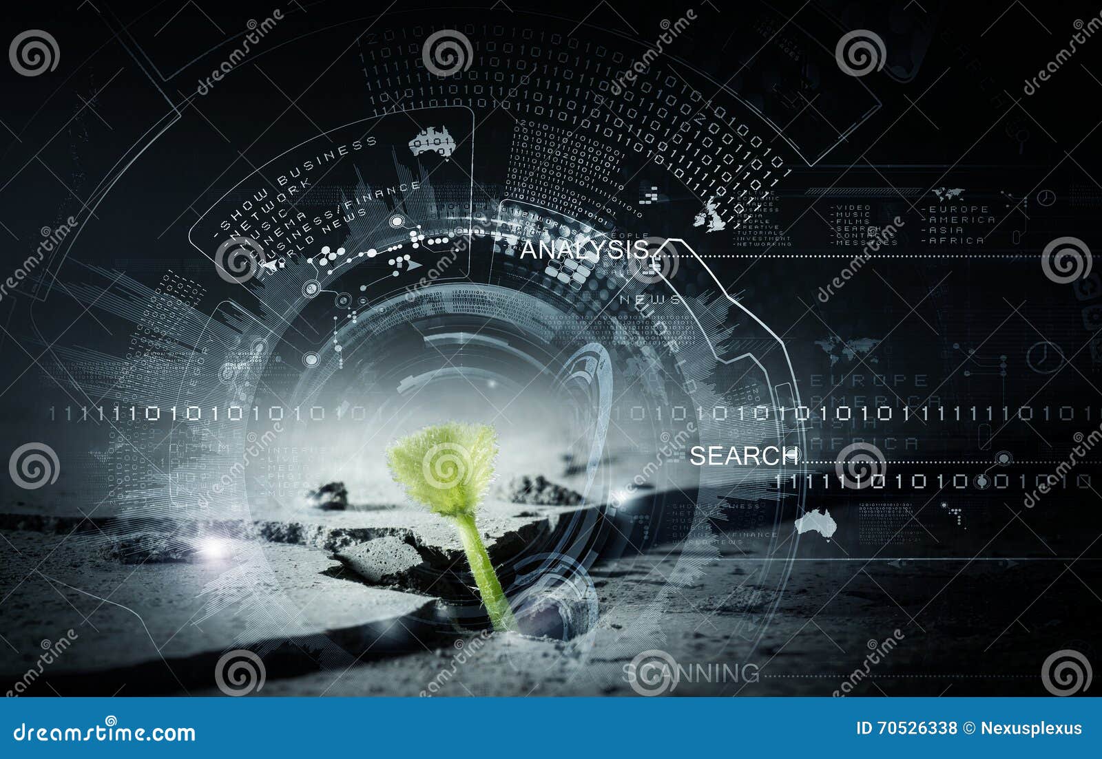 Modern Technologies for New Life Stock Photo - Image of start ...