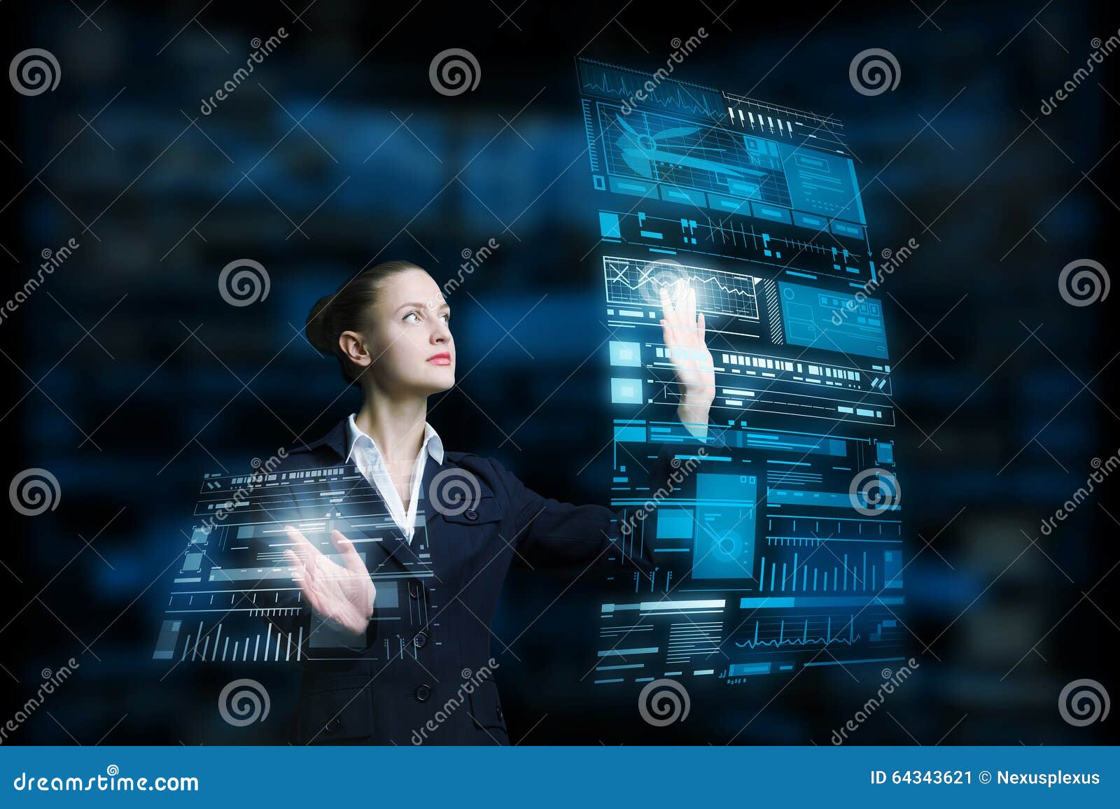 Modern technologies in use stock image. Image of internet - 64343621