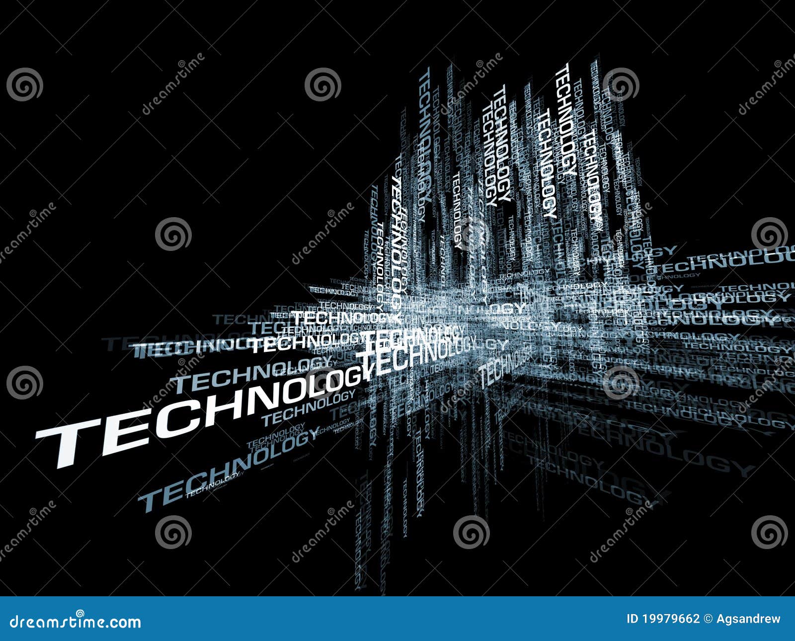 Modern Technology Abstract stock illustration. Illustration of design ...