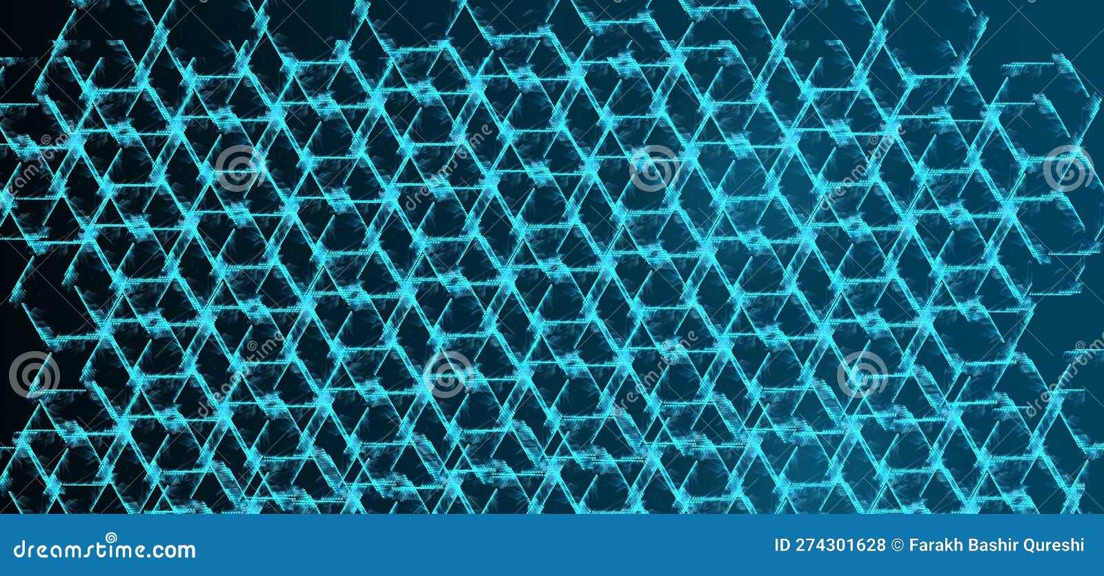 Modern Technology Background in Futuristic Style with Hexagons Repeat ...