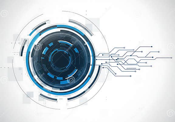 Modern Technology Backgrounds Stock Illustration - Illustration of hitech, hightech: 352414113