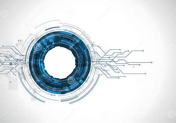 Modern Technology Backgrounds Stock Illustration - Illustration of cyber, hitech: 352414146
