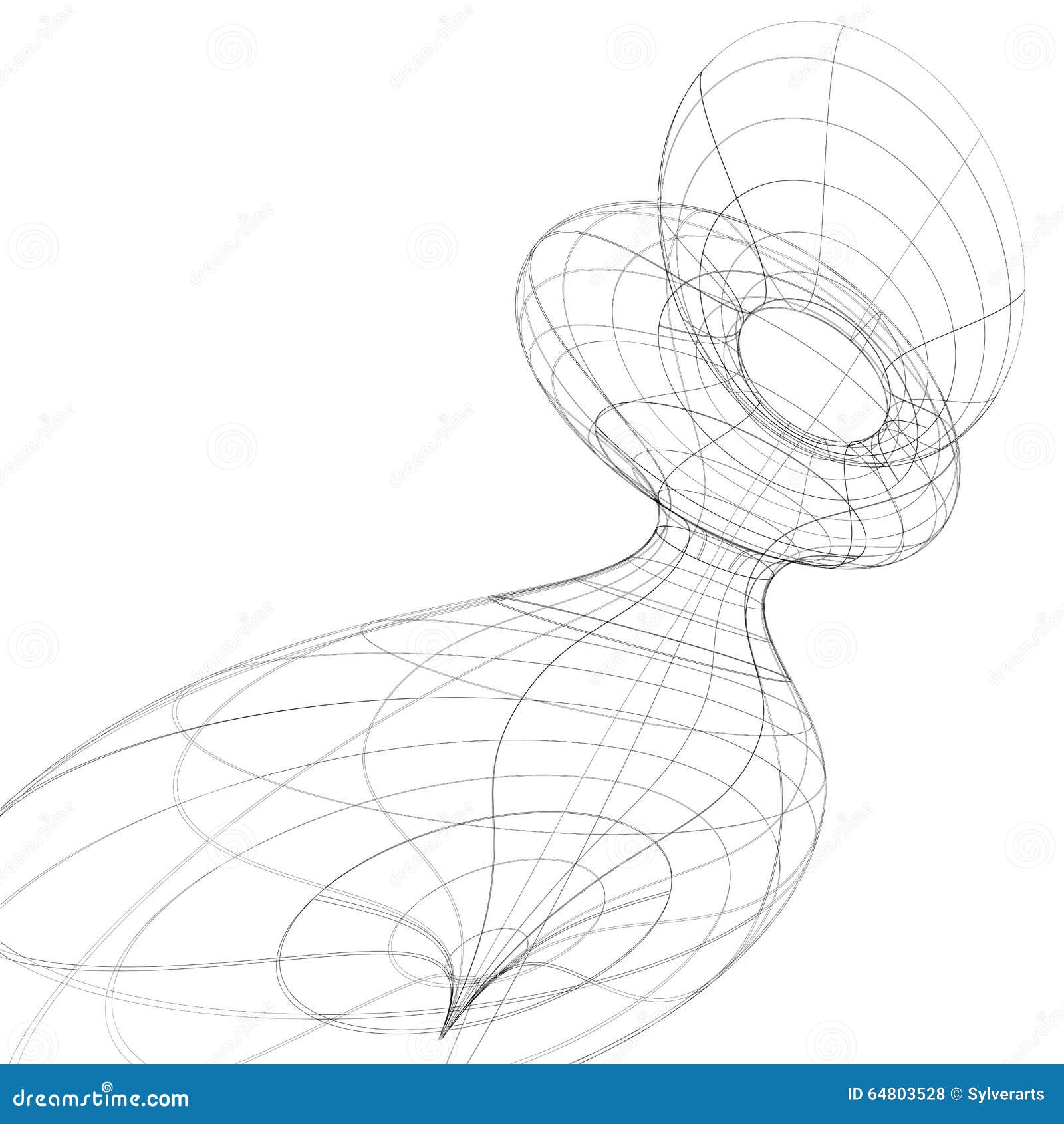 Complicated Engineering Drawing Of Car Engine Sect Vector Illustration ...